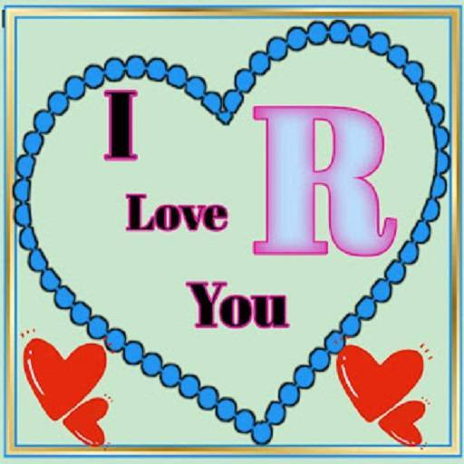 R Love Photo DP | Cute R love Heart Images