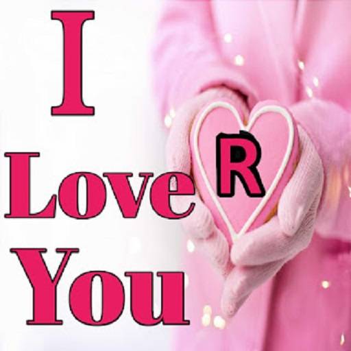 R Love Photo DP | Cute R love Heart Images
