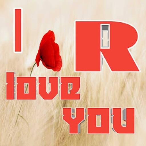 R Love Photo DP | Cute R love Heart Images