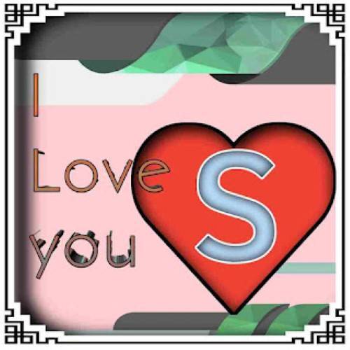 S Love Photo Status | S Letter Heart Images