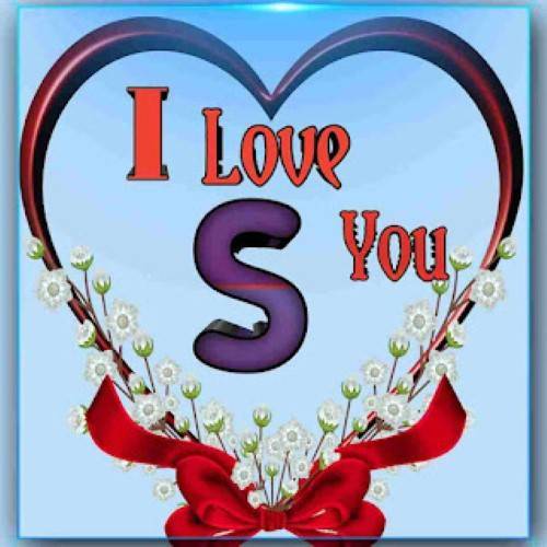 S Love Photo Status | S Letter Heart Images