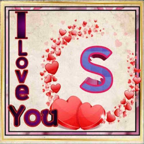 S Love Photo Status | S Letter Heart Images